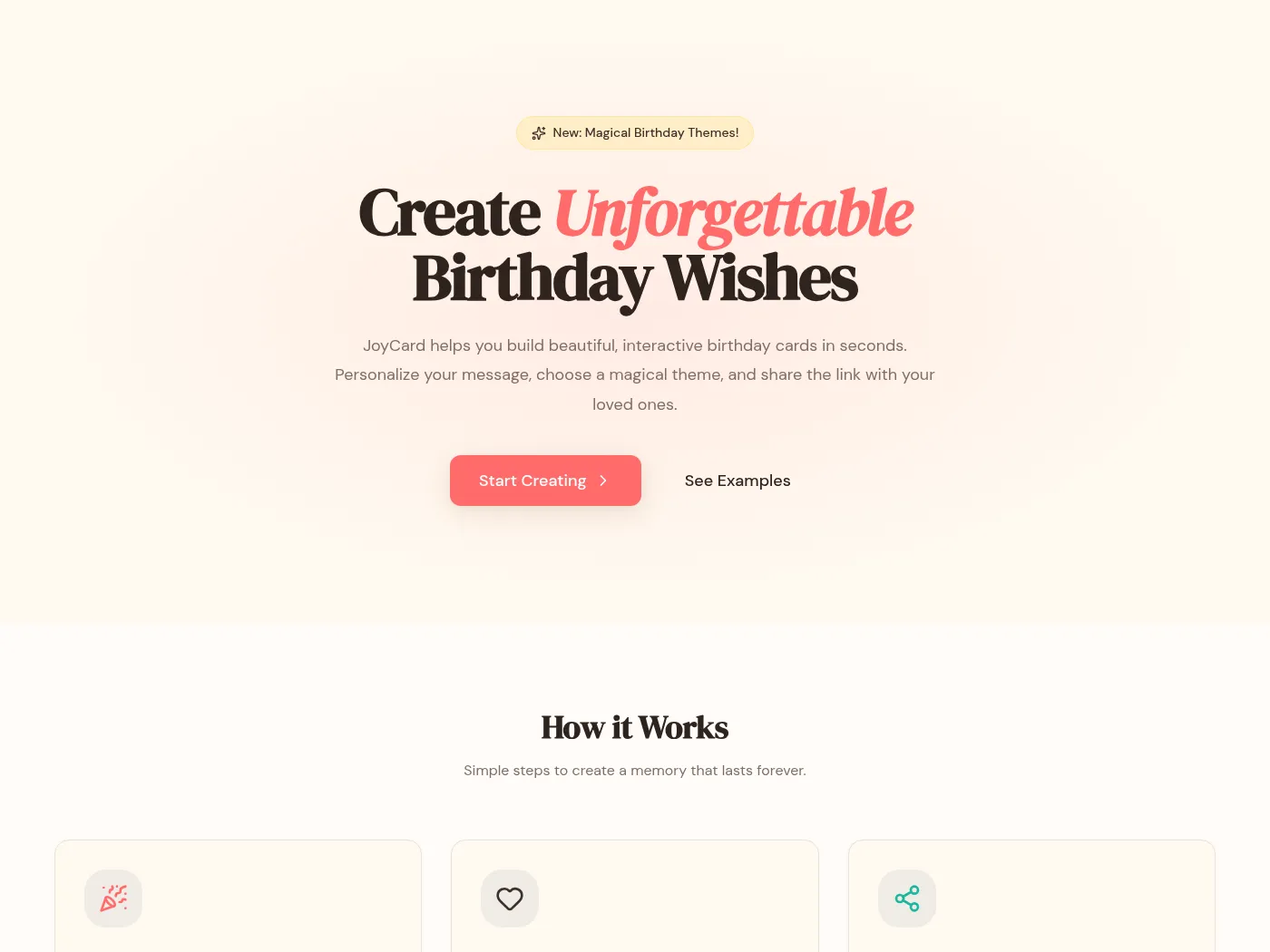 Birthday Wish Maker
