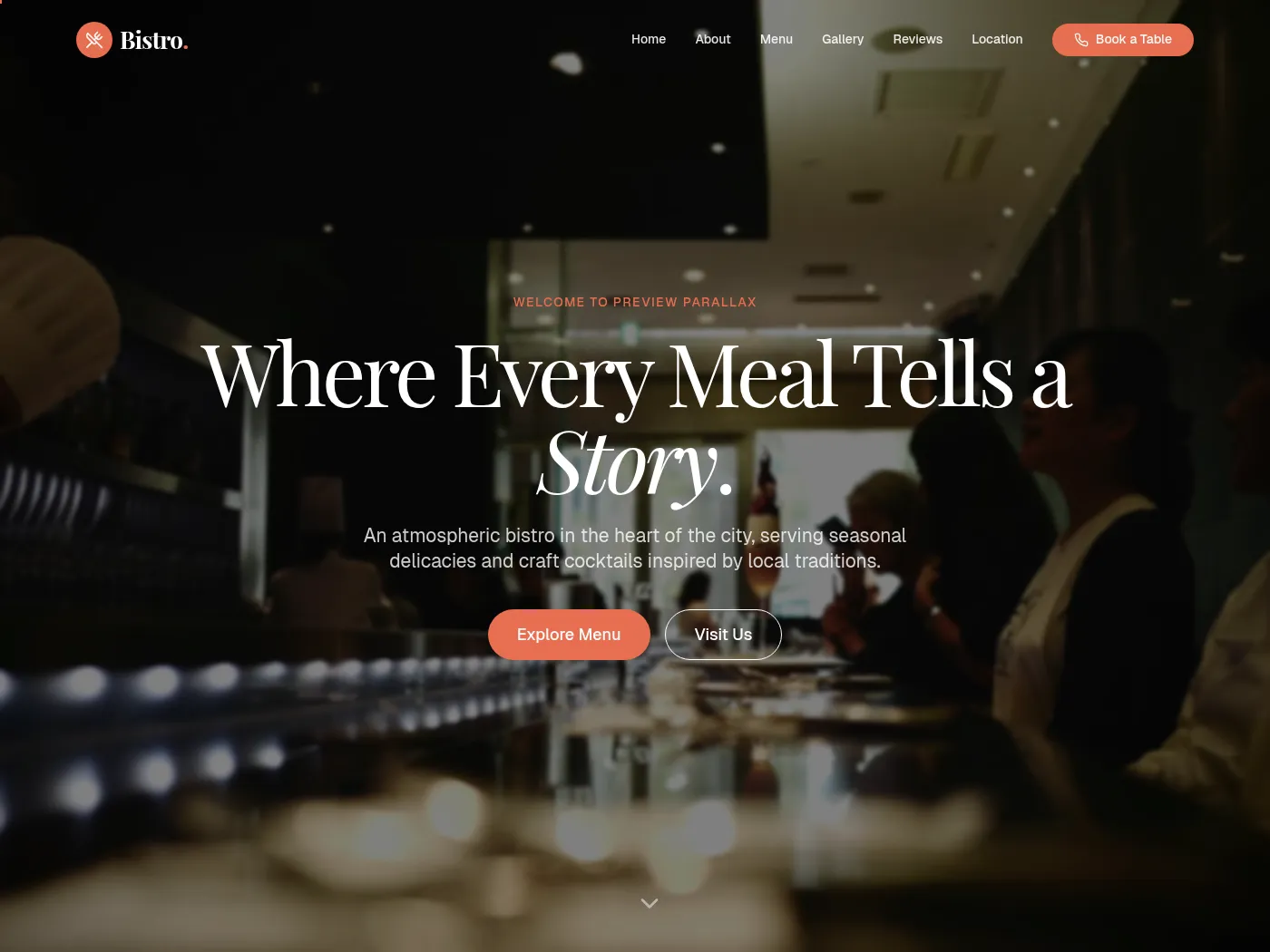Preview Parallax Bistro