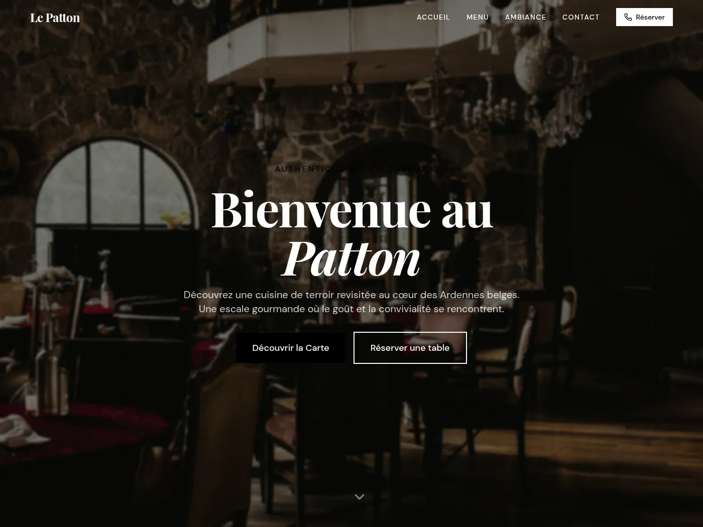 Bistro Showcase Site