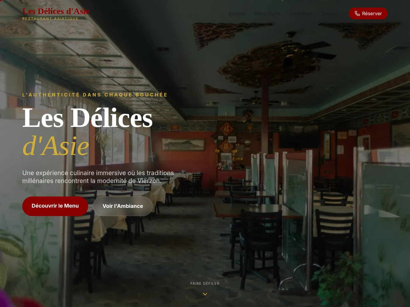 Le Bistro Web Showcase