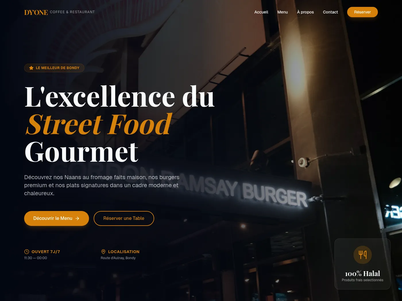 Le Chic Bistro Site