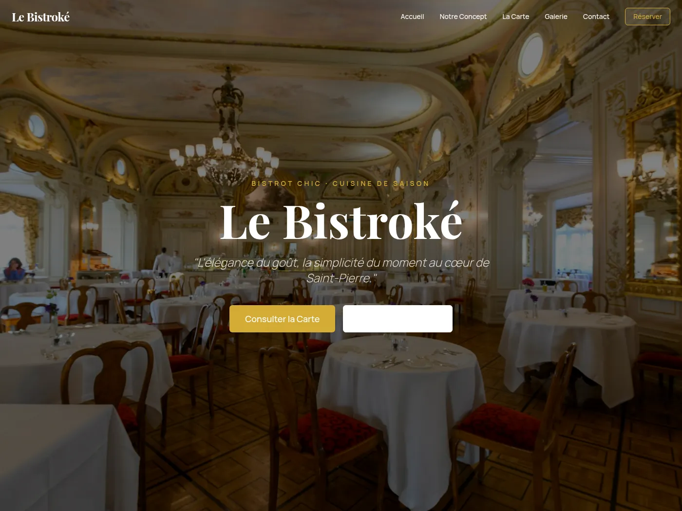 Bistro Vitrine