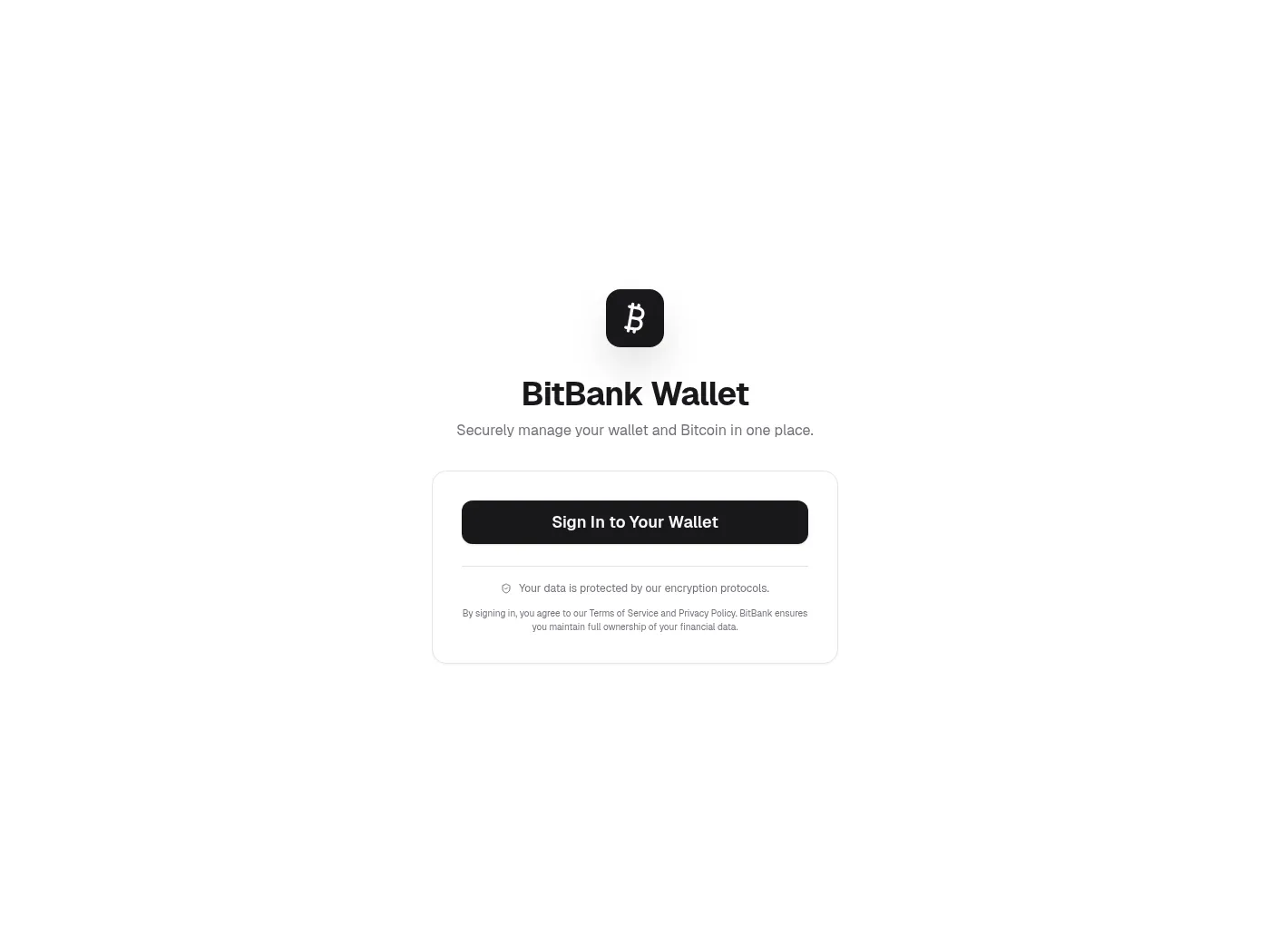 BitBank Wallet