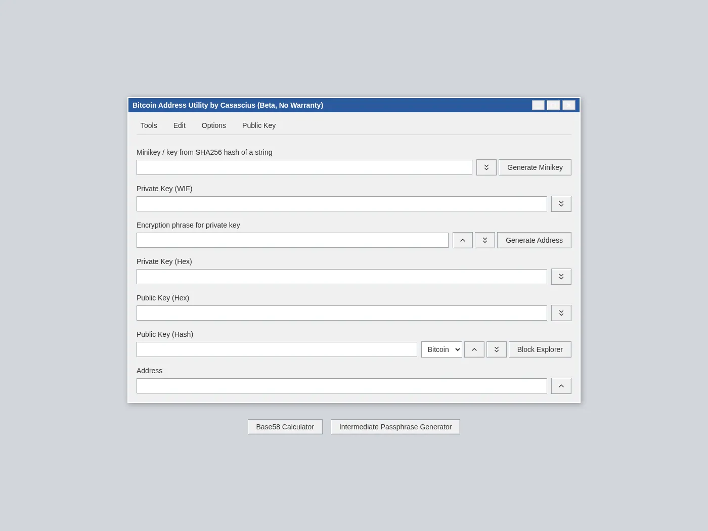 Bitcoin Address Utility Pro