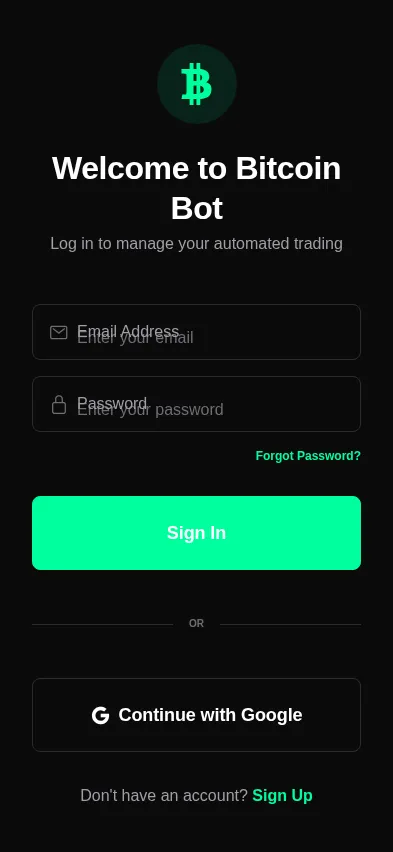 Bitcoin Bot Mobile