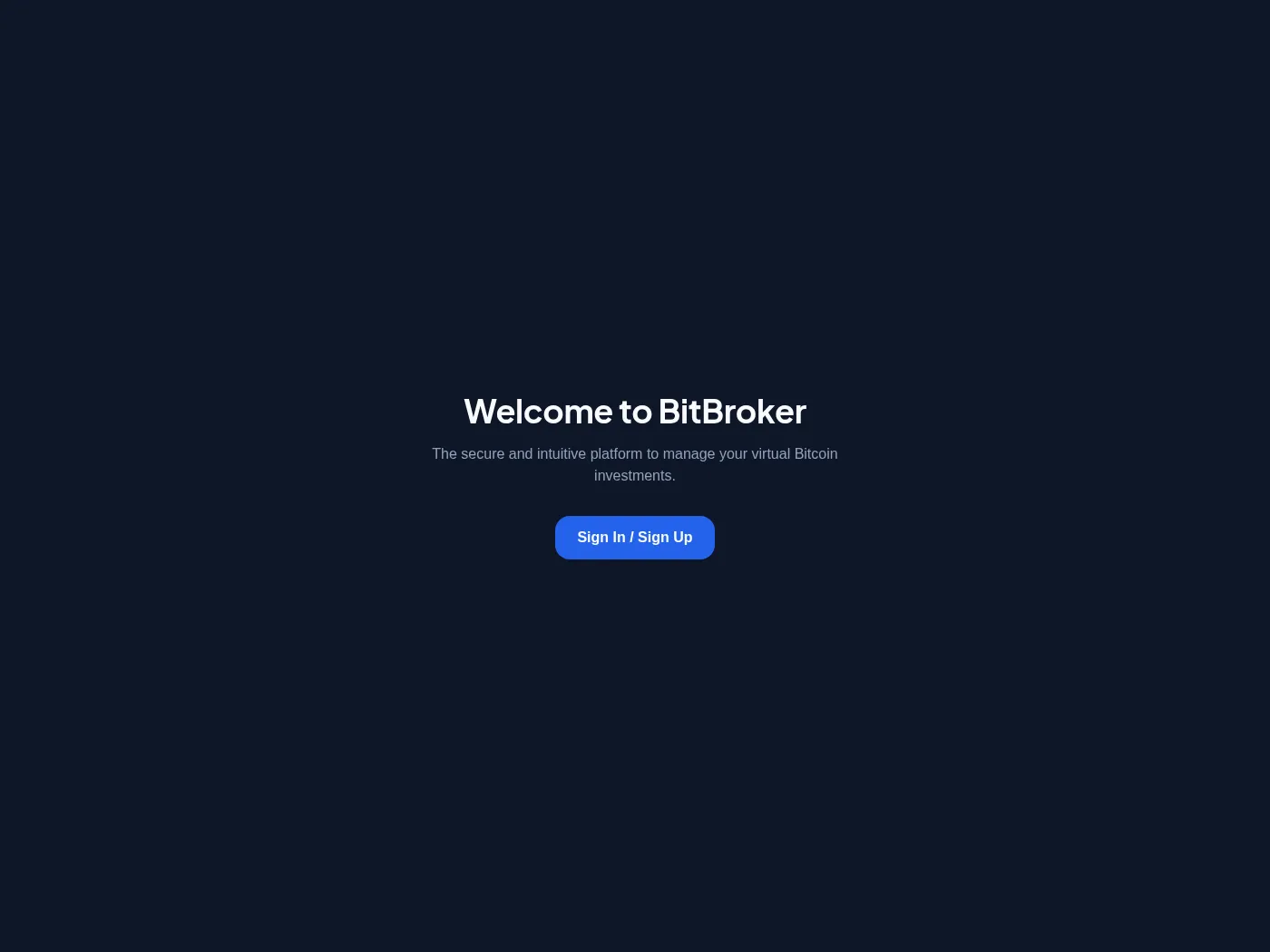 Bitcoin Broker Hub