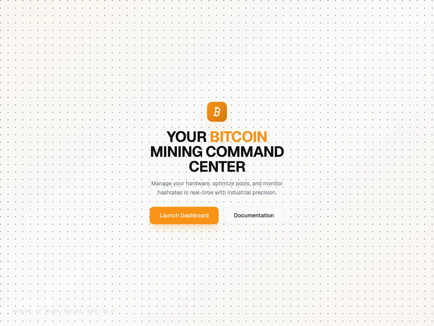 Bitcoin Mine Hub