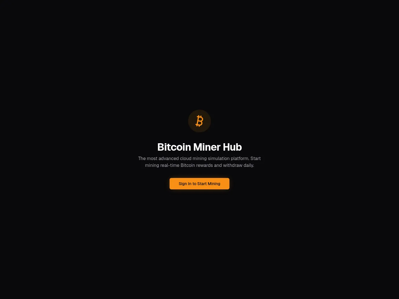 Bitcoin Miner Hub