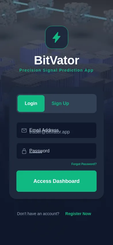 BitVator Signal Predictor