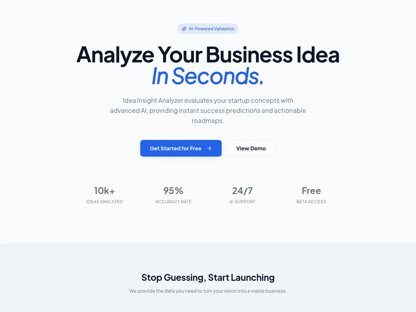 Idea Insight Analyzer