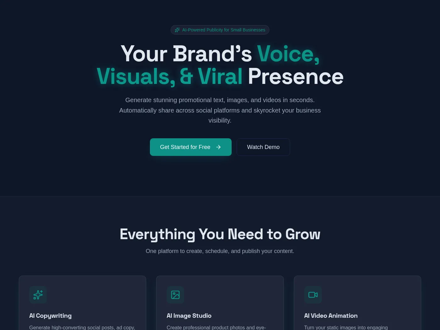 BizPublicity Hub