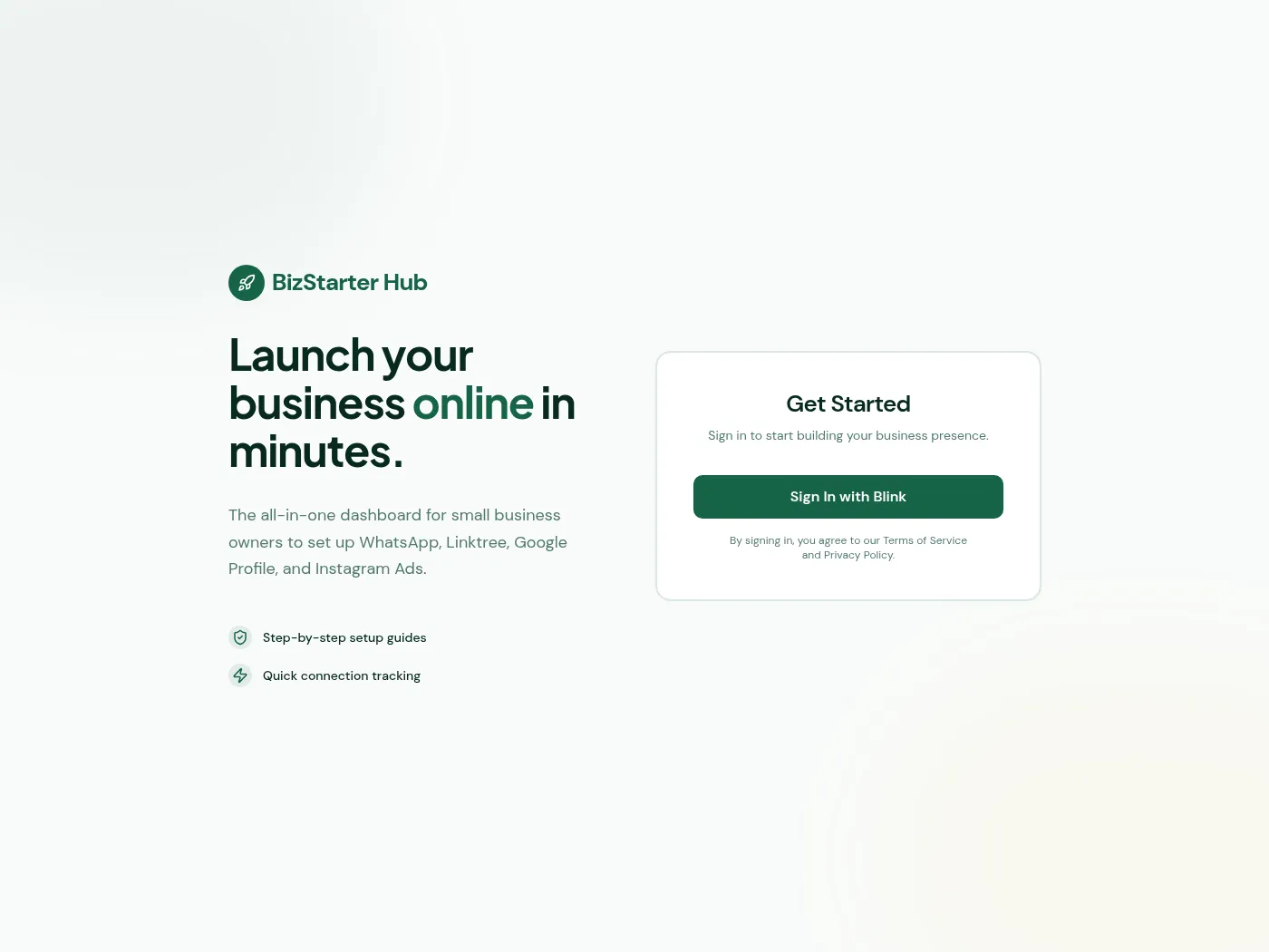 Small Biz Starter Hub