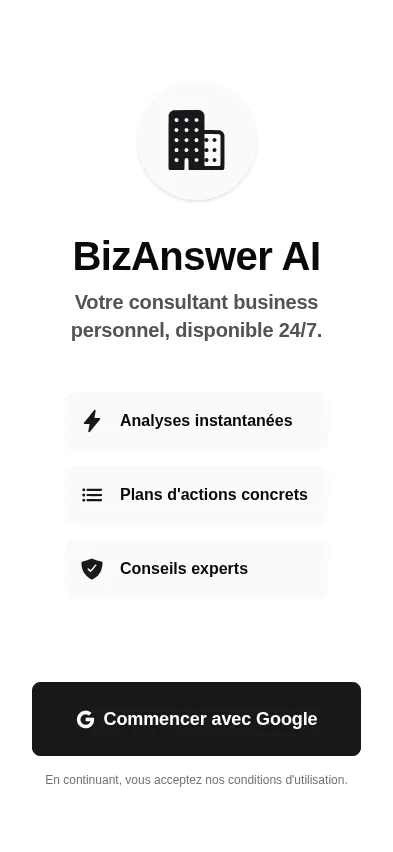 BizAnswer AI App