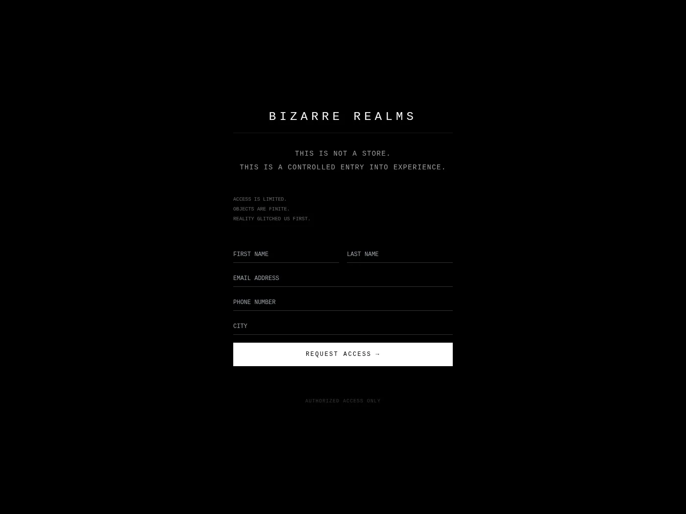 BIZARRE REALMS