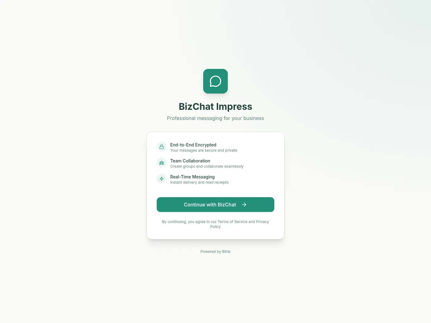 BizChat Impress