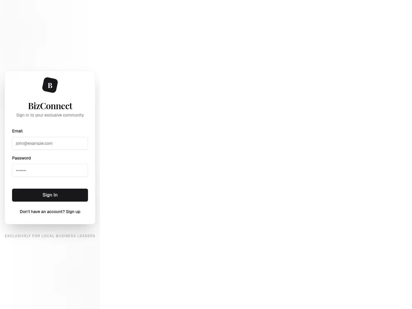 BizConnect Network