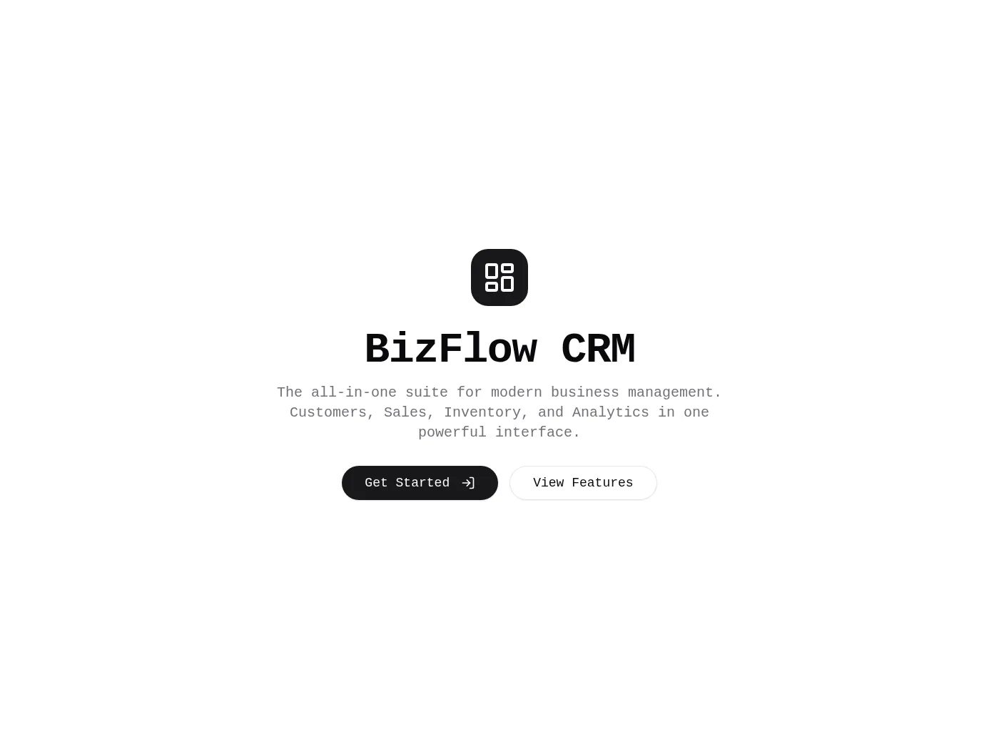 BizFlow CRM Suite