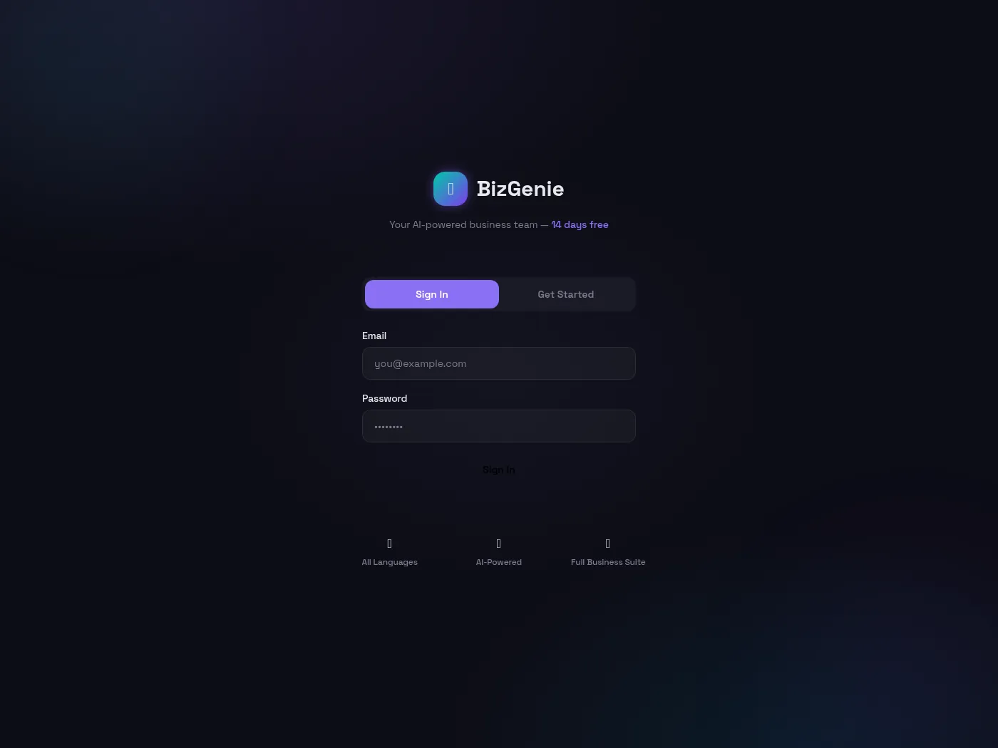 BizGenie AI Suite