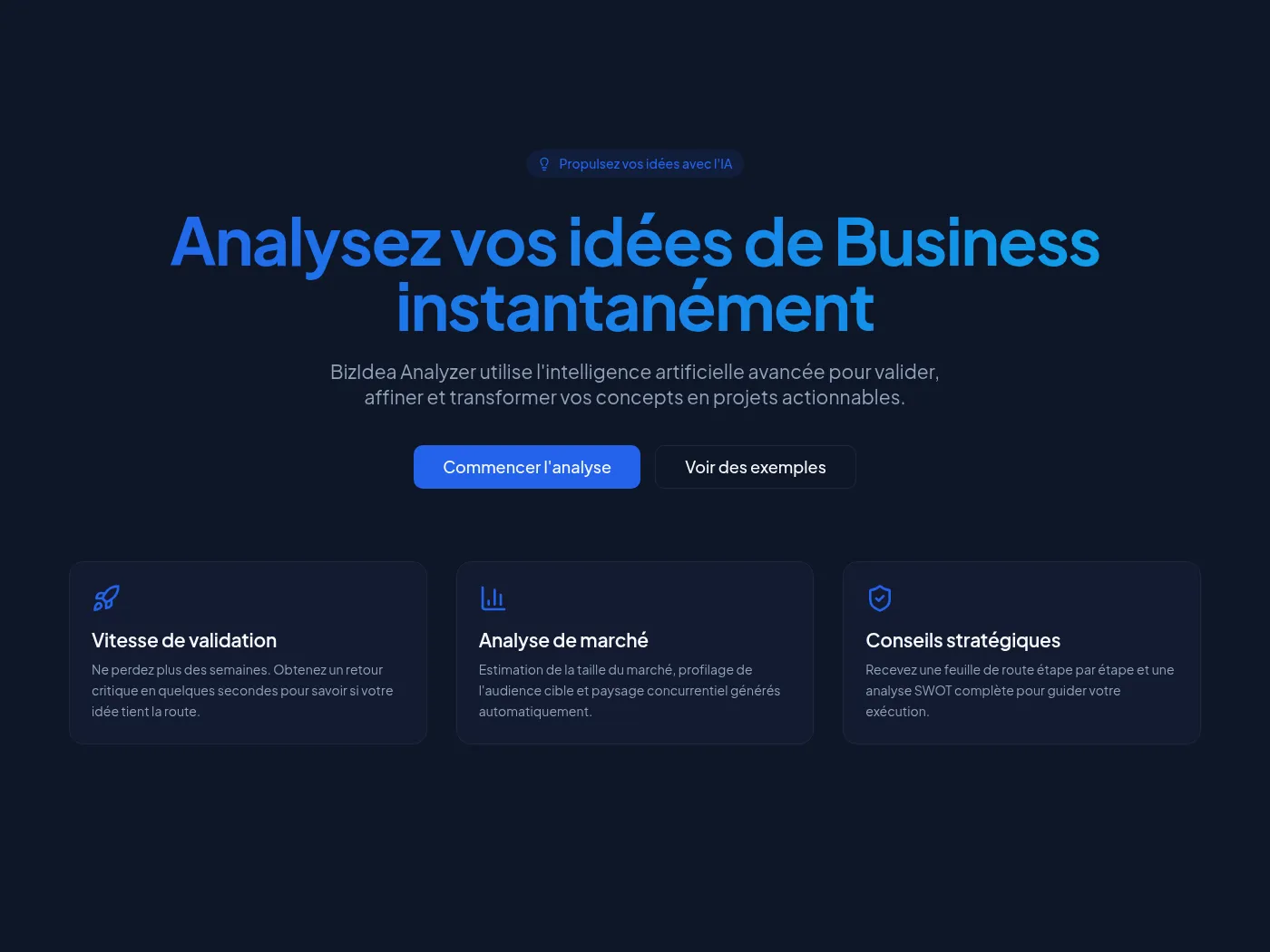 BizIdea Analyzer