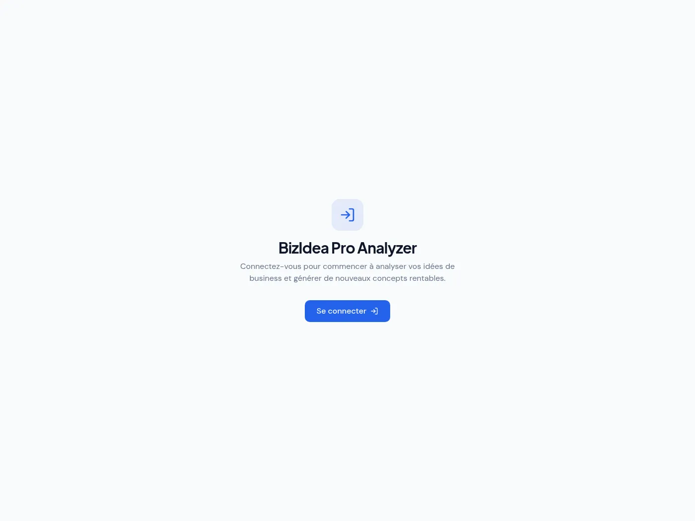 BizIdea Pro Analyzer