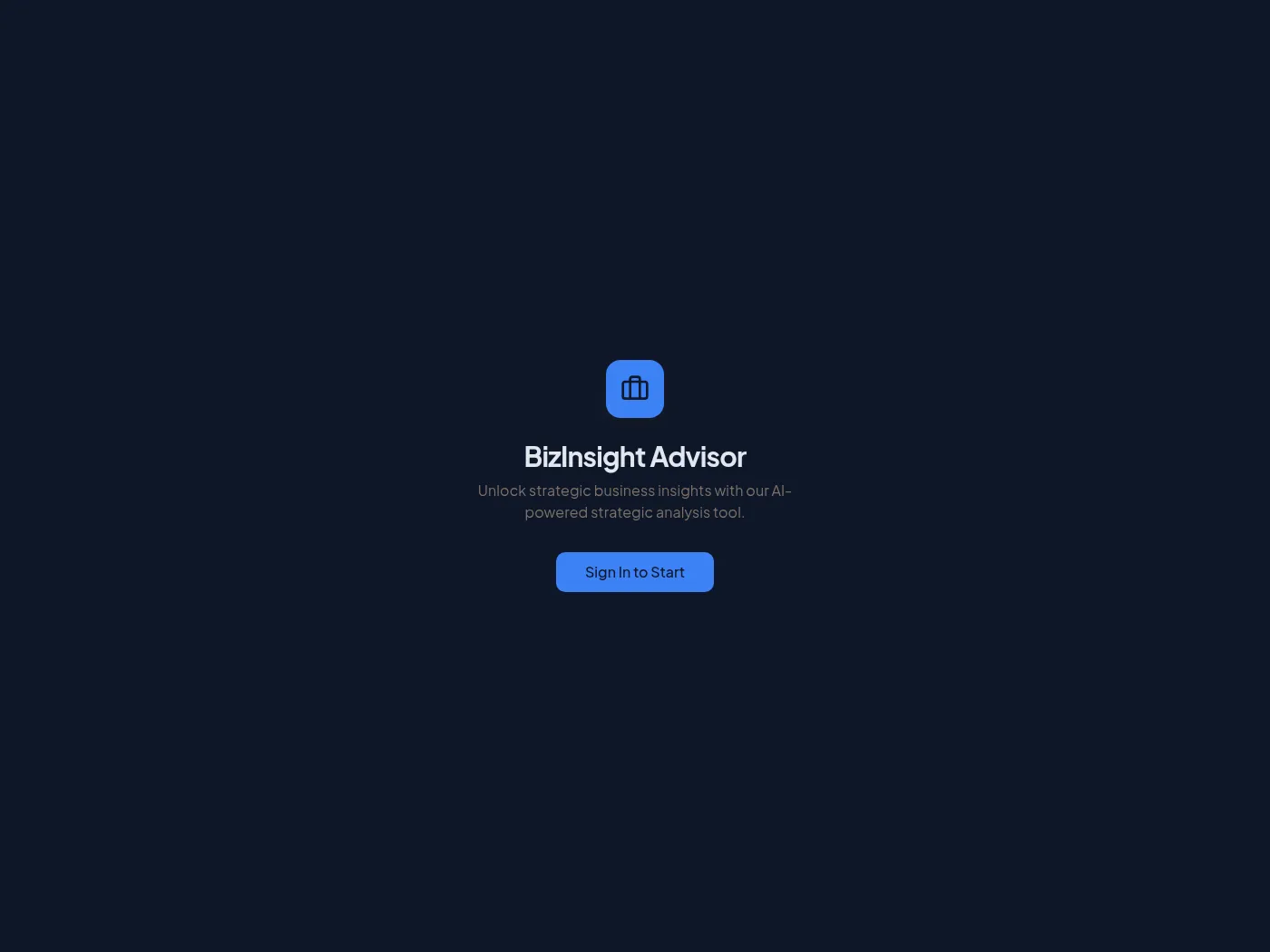 BizInsight Advisor