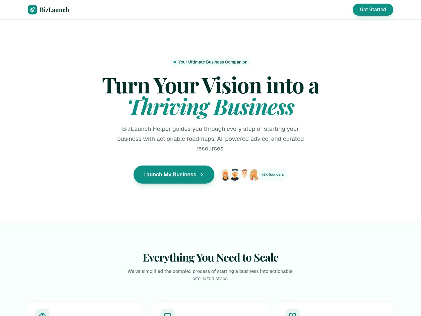 BizLaunch Helper