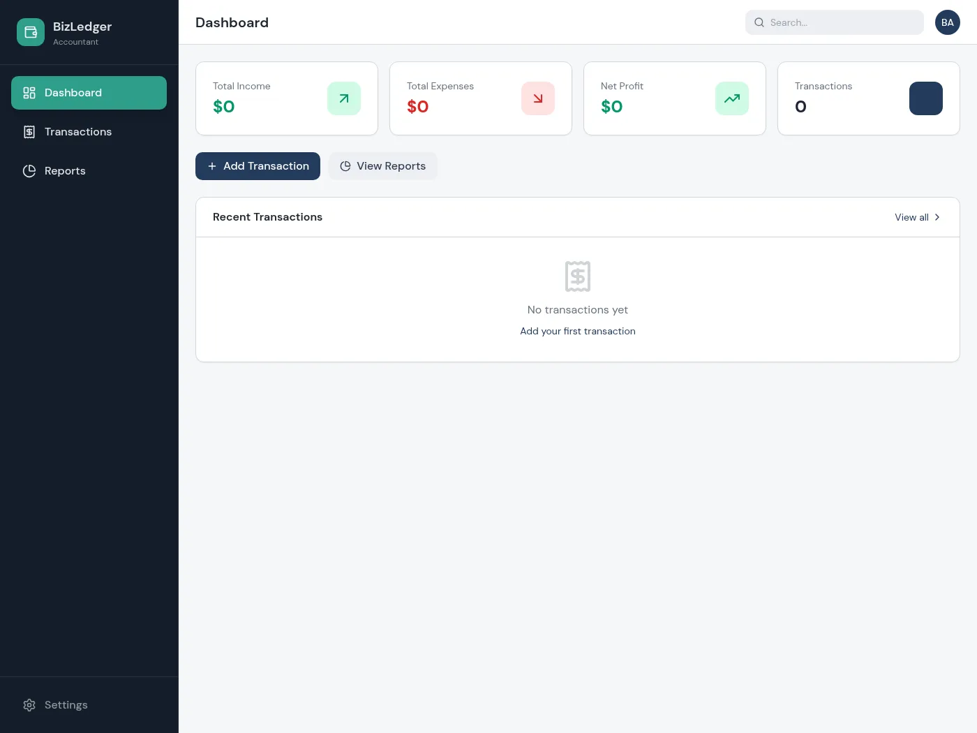 BizLedger Accountant