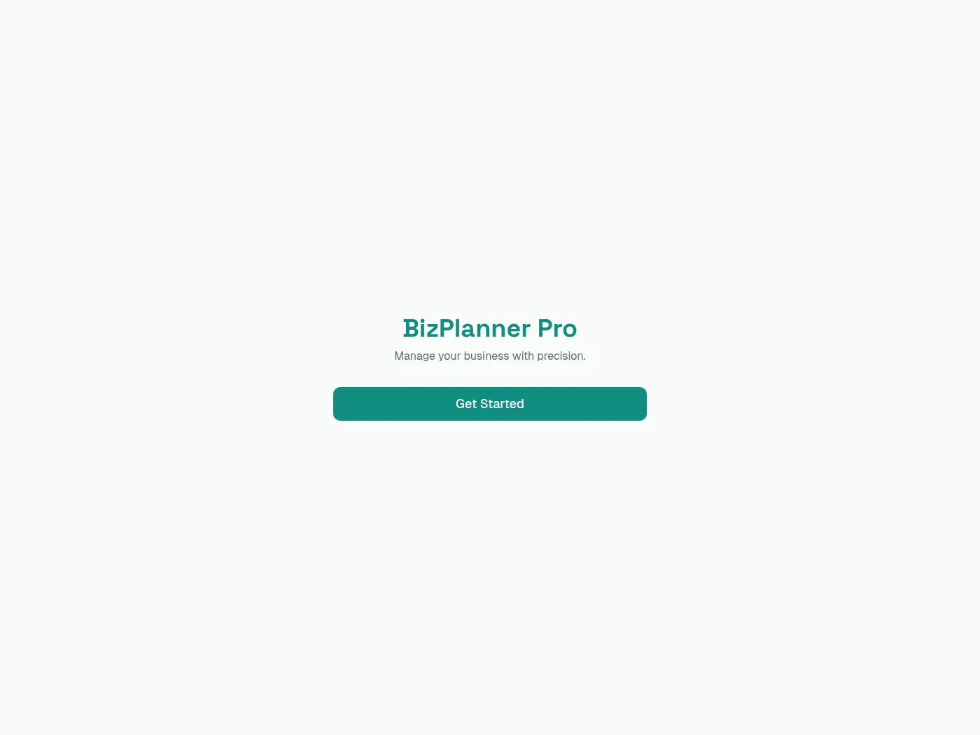 BizPlanner Pro