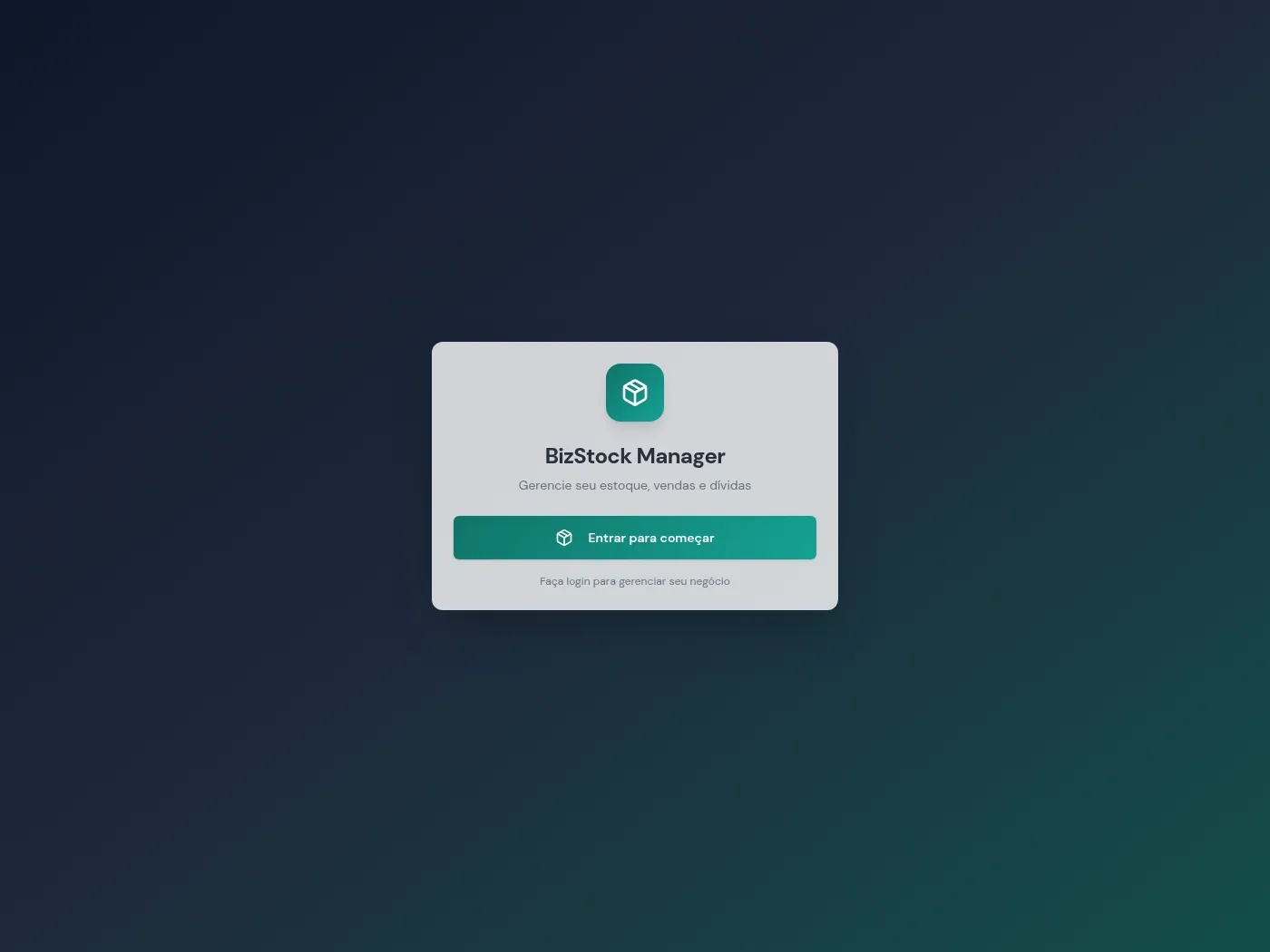 BizStock Manager