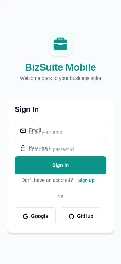 BizSuite Mobile