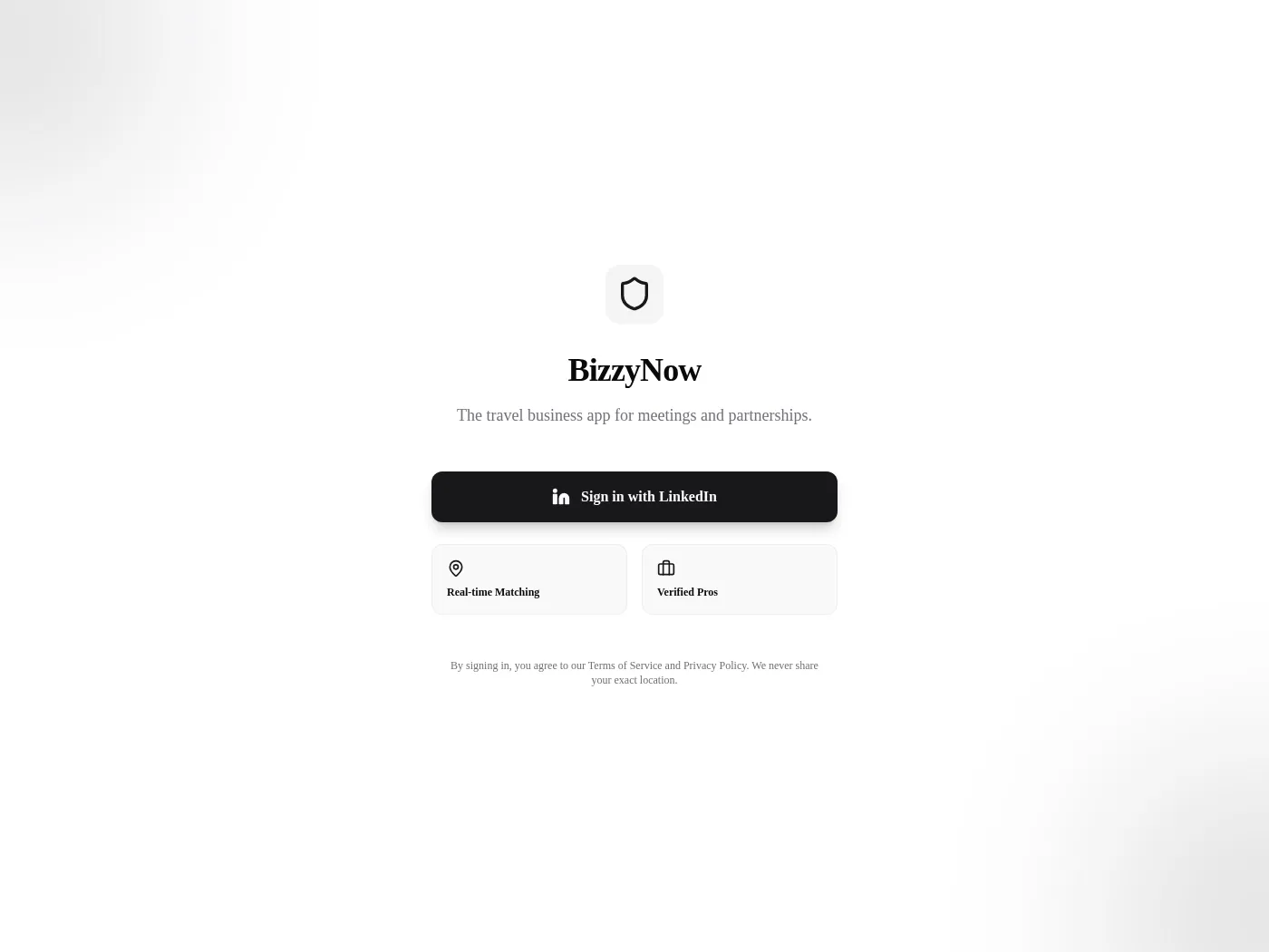 BizzyNow Web Clone