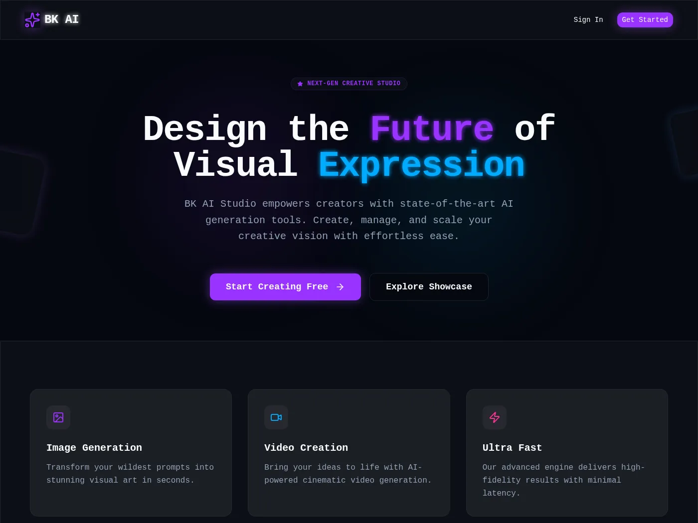 BK AI Studio