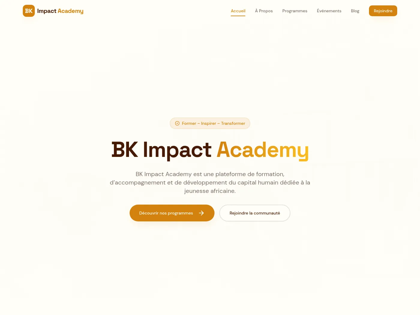 BK Impact Academy