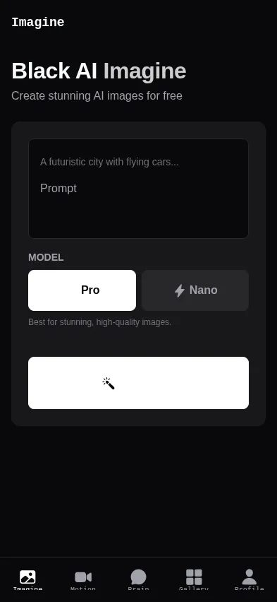 Black AI Image & Video
