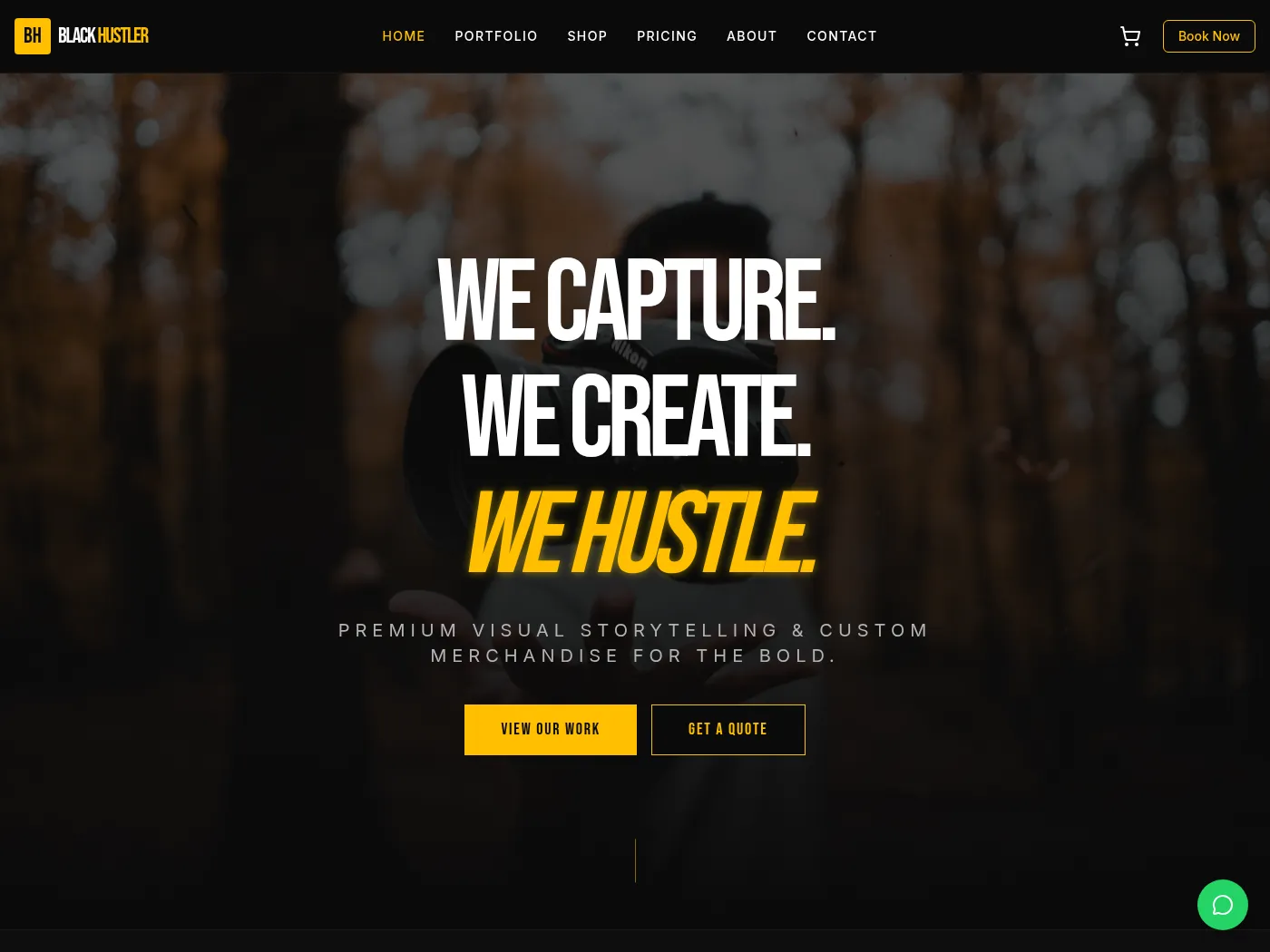 Black Hustler Portfolio & Shop