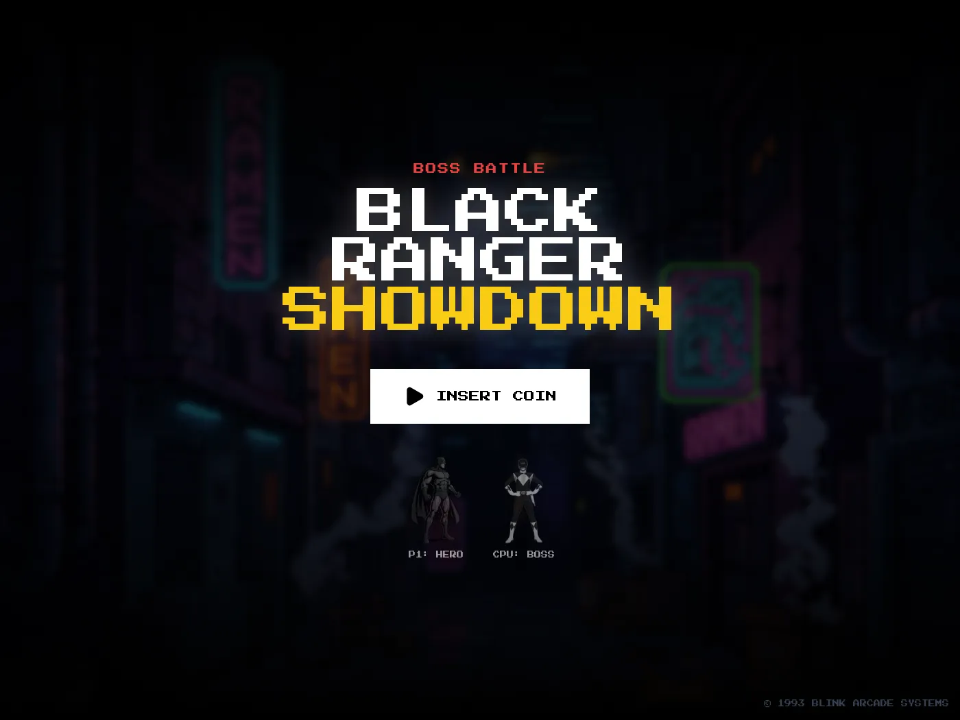 Black Ranger Boss Battle