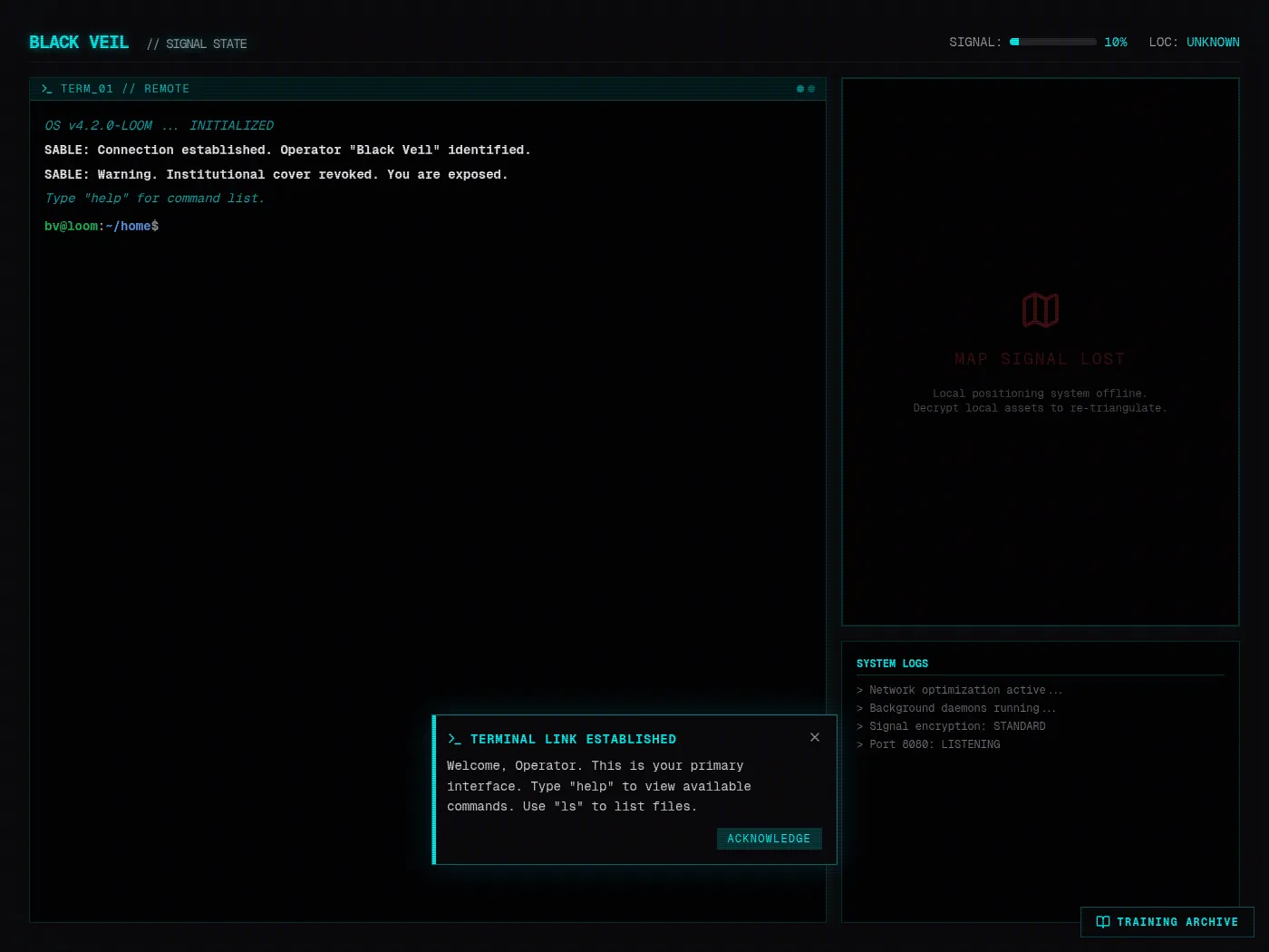 Black Veil: Signal State