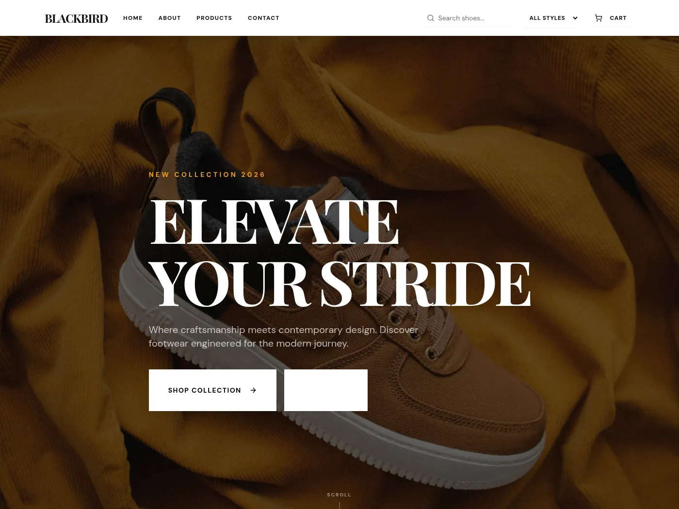 Blackbird Shoes Storefront