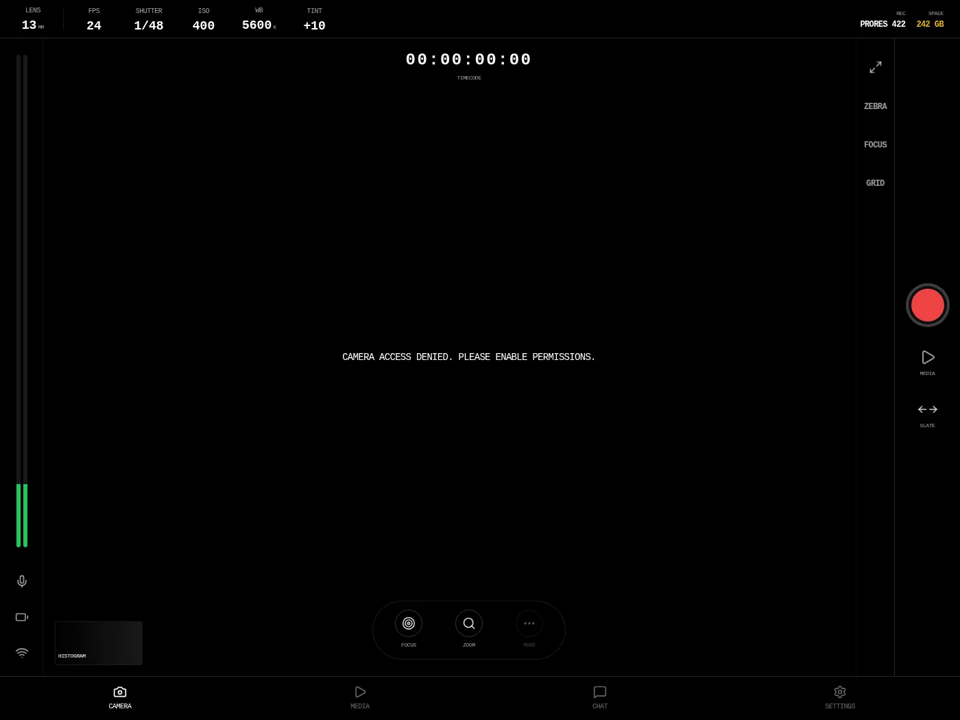 BlackMagic Cam Clone