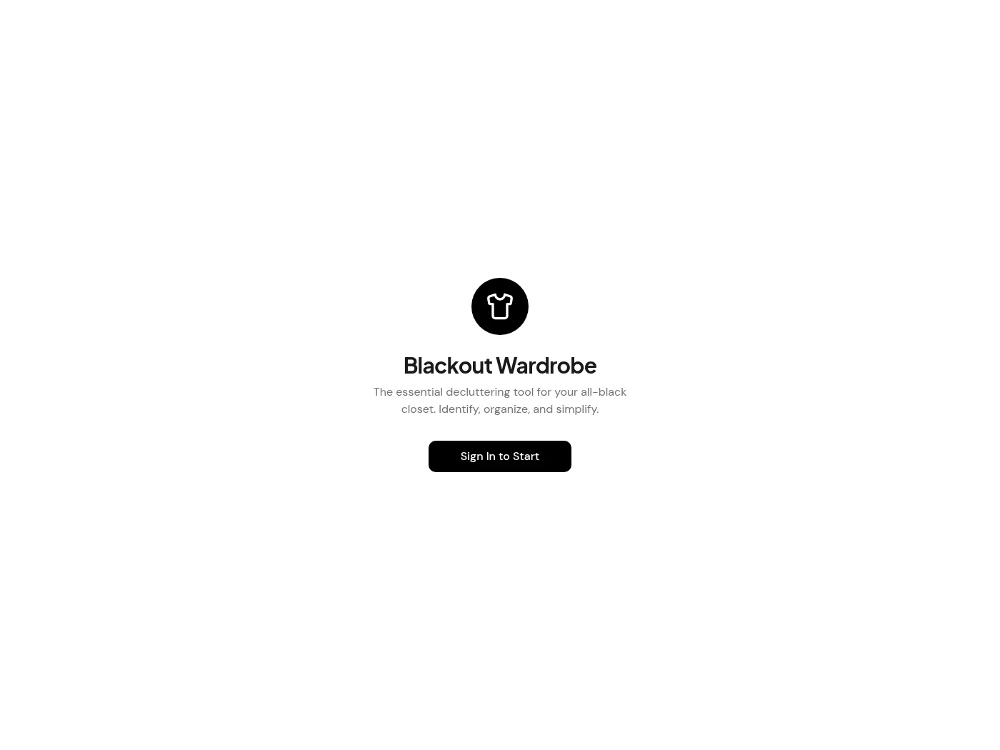 Blackout Wardrobe Cleaner