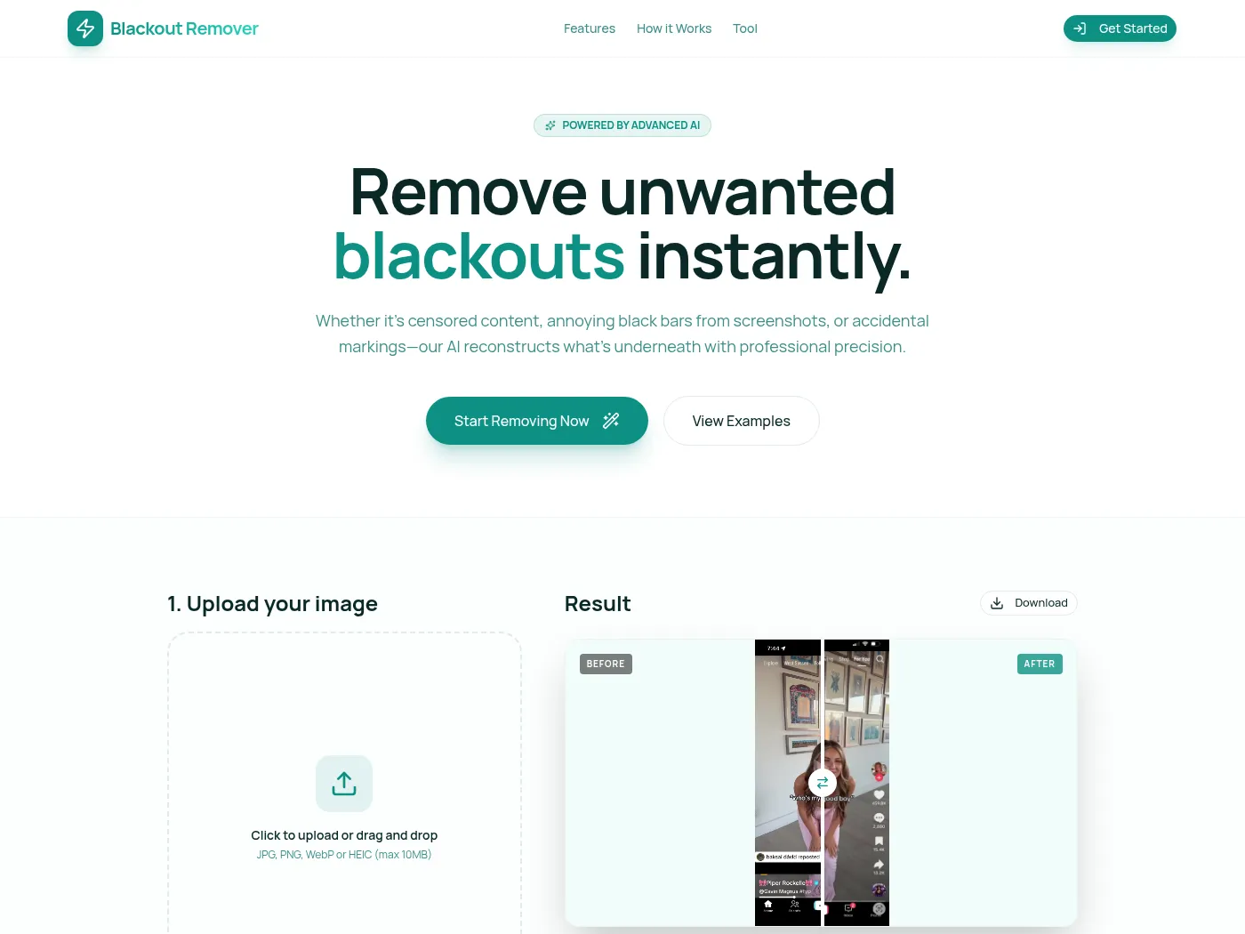 Blackout Remover