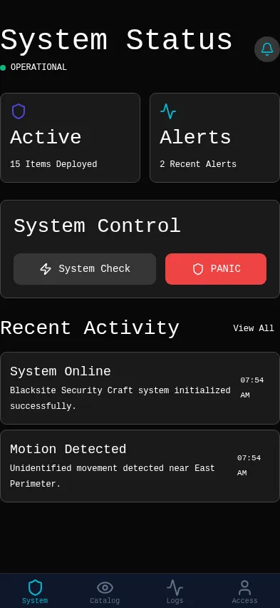 Blacksite Security Craft