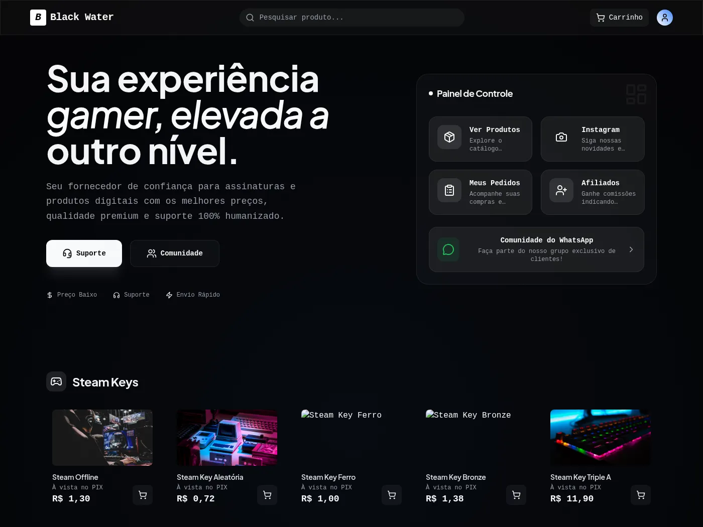 Blackwater Style Website