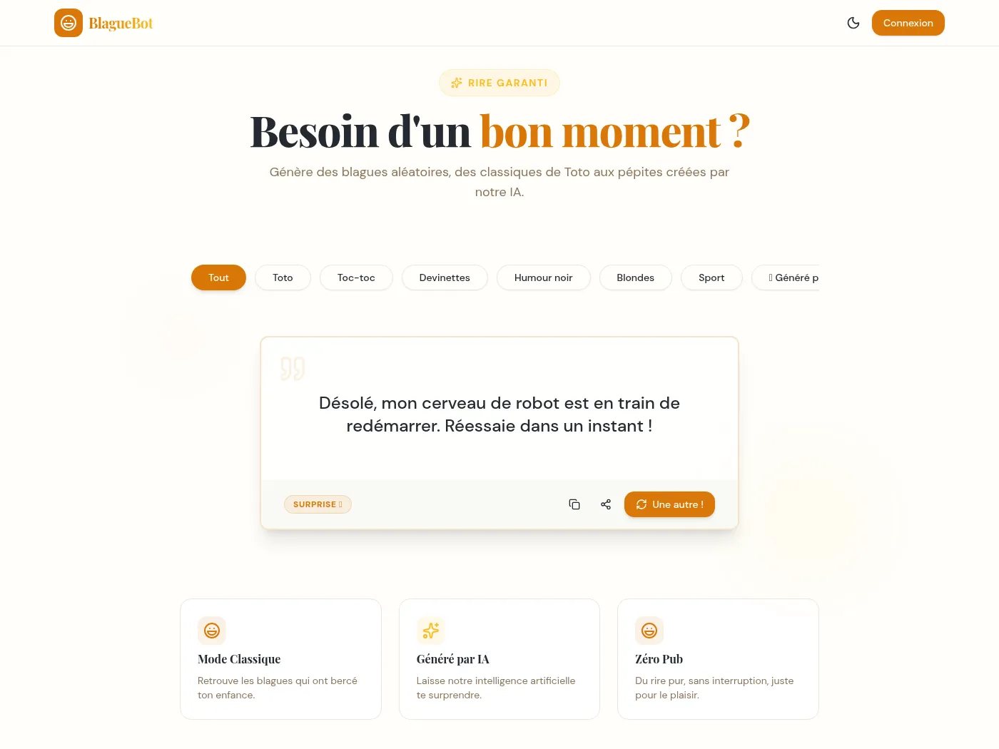BlagueBot Français