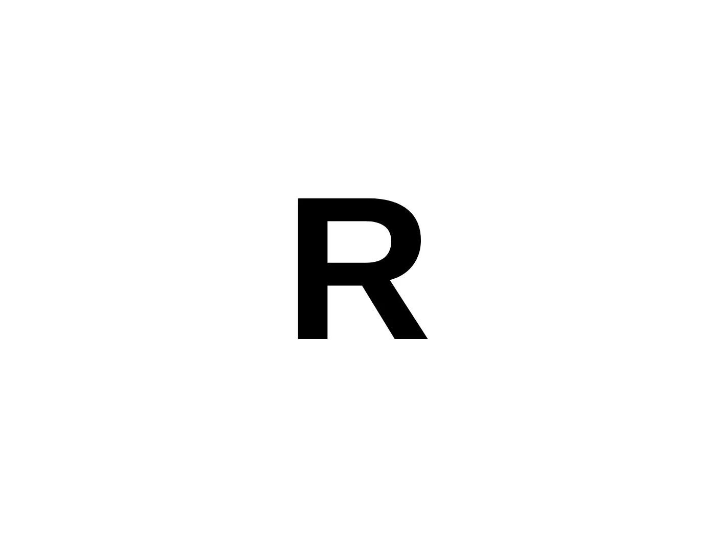 Blank R Page