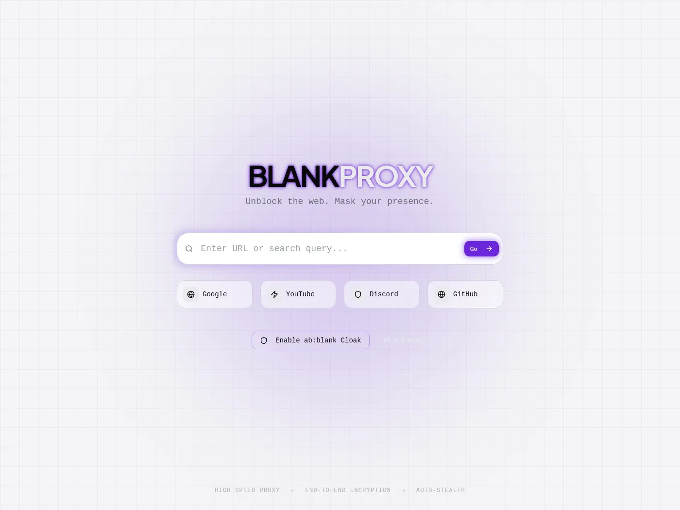 BlankProxy Hub