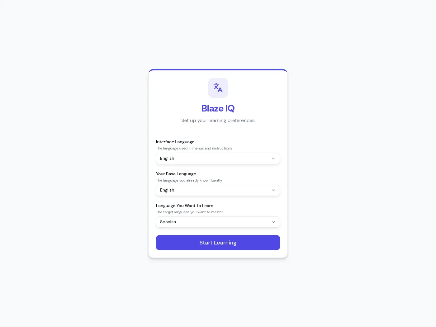 Blaze IQ Onboarding