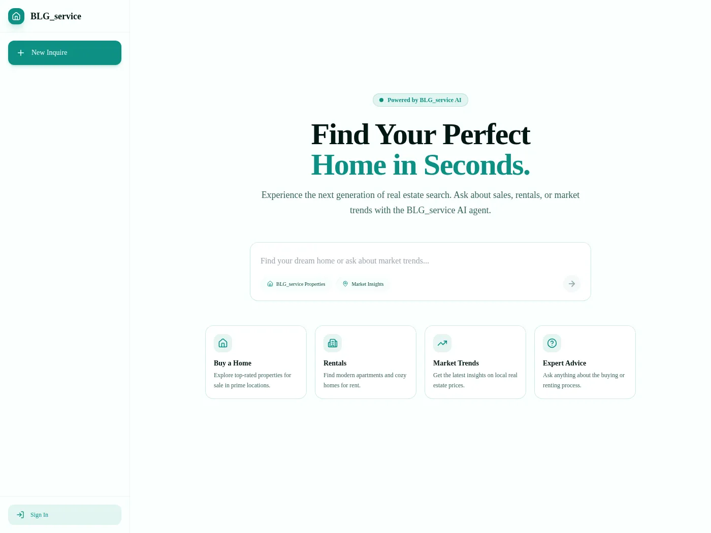 BLG Home AI Agent