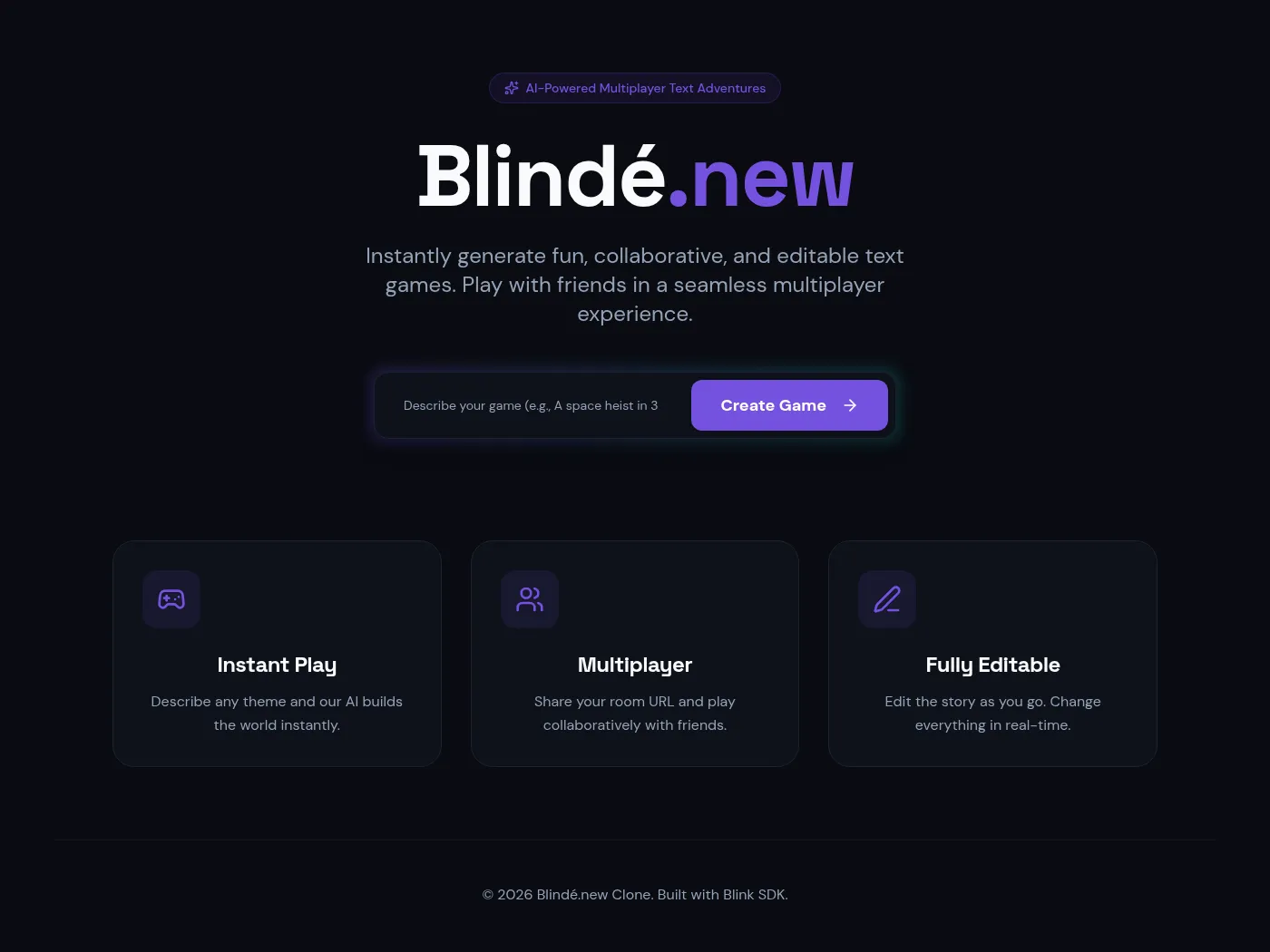 Blindé.new Clone
