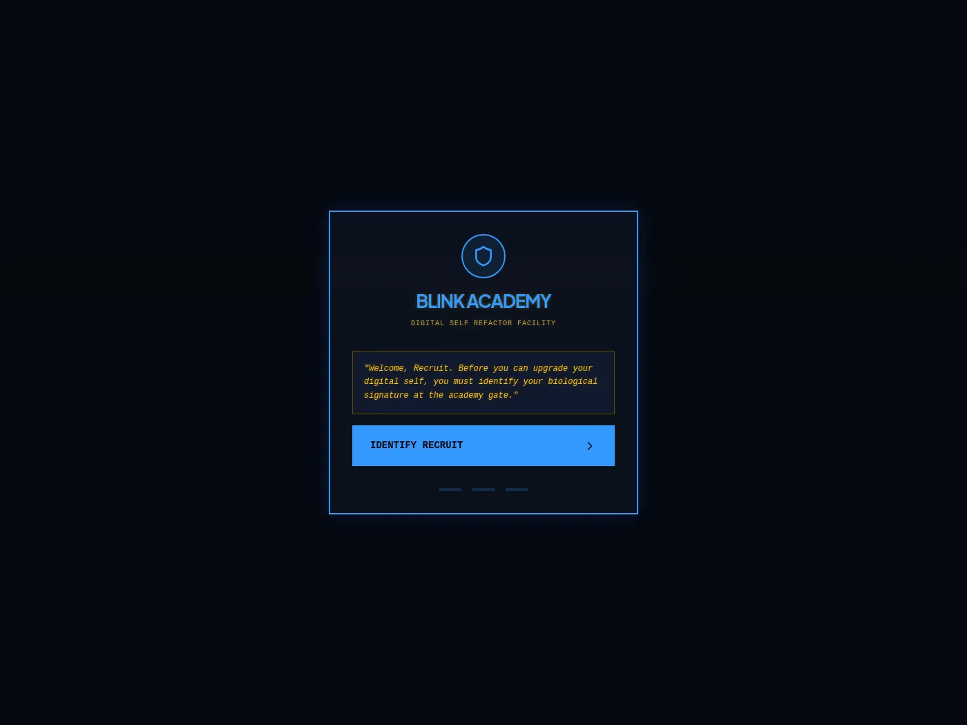 Blink Academy Upgrade